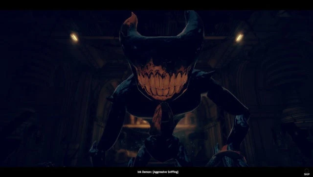 Why does the batdr ink demon need to get this close to Audrey's face ...