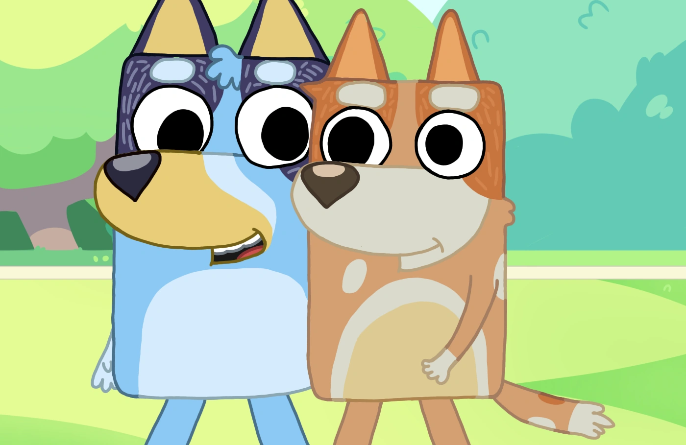 Bluey And Bingo Hanging Out | Fandom