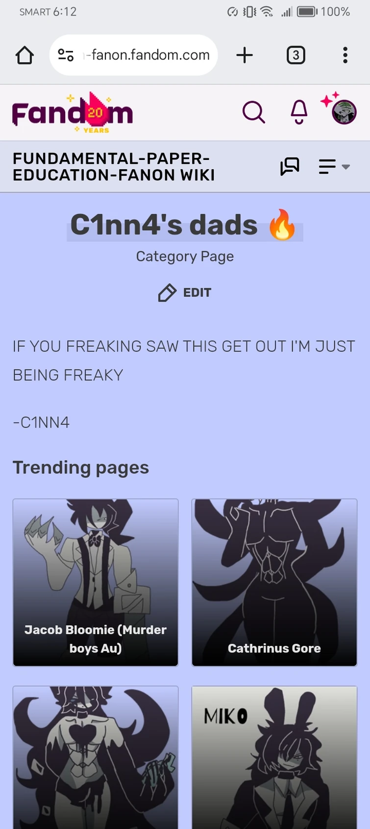 Before going to school I WOULD LIKE TO EXPOSE MYSELF- 🗣️🔥 | Fandom