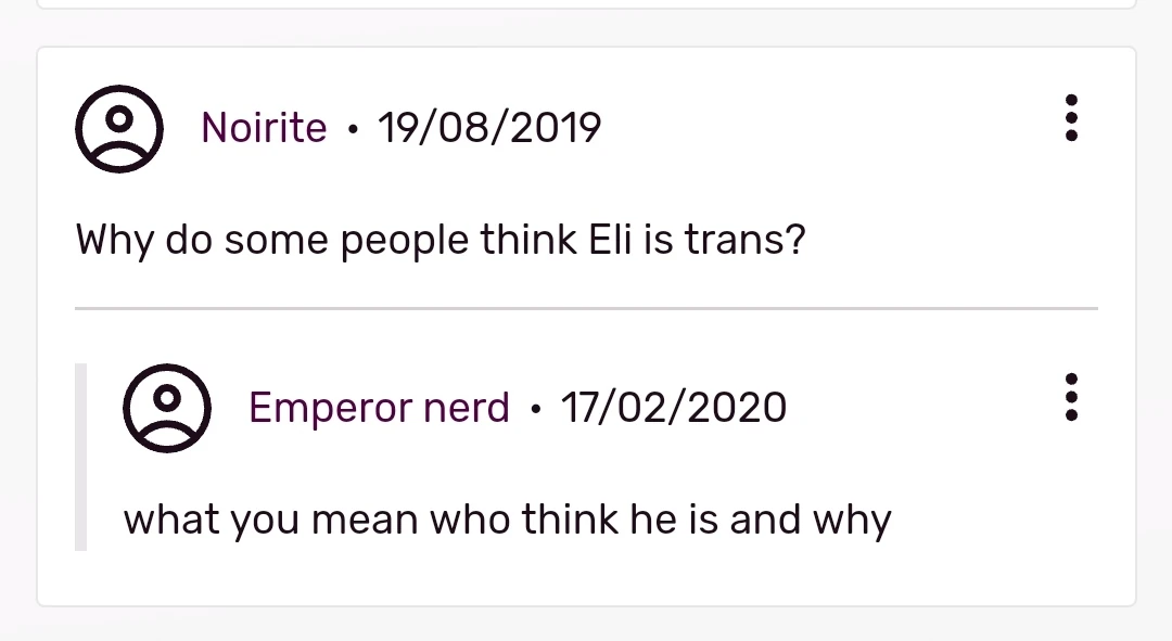 Eli Leslie of Peppers | Fandom