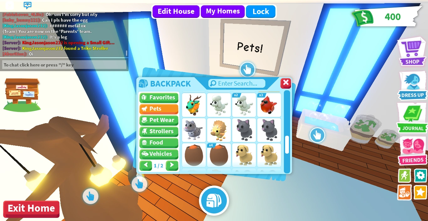 Trading 9 random pets for a neon common-rare pet | Fandom