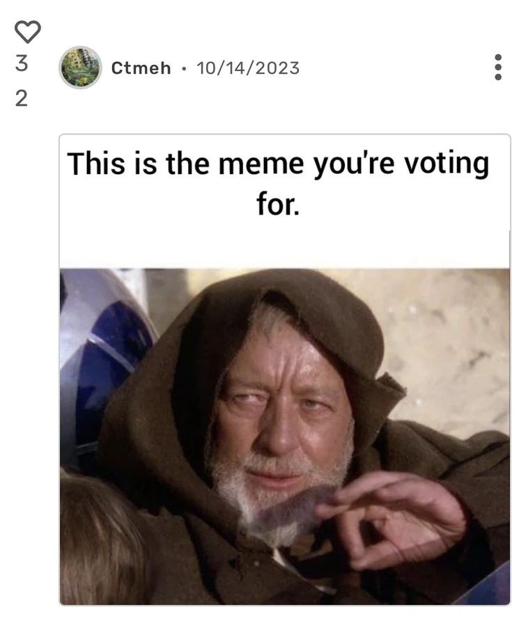 🤣[Meme of the Week Contest] Round 156 Winners: This is the Meme We Are ...