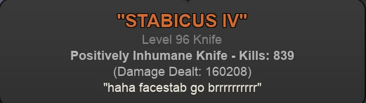 What should I name my strange knife xd | Fandom