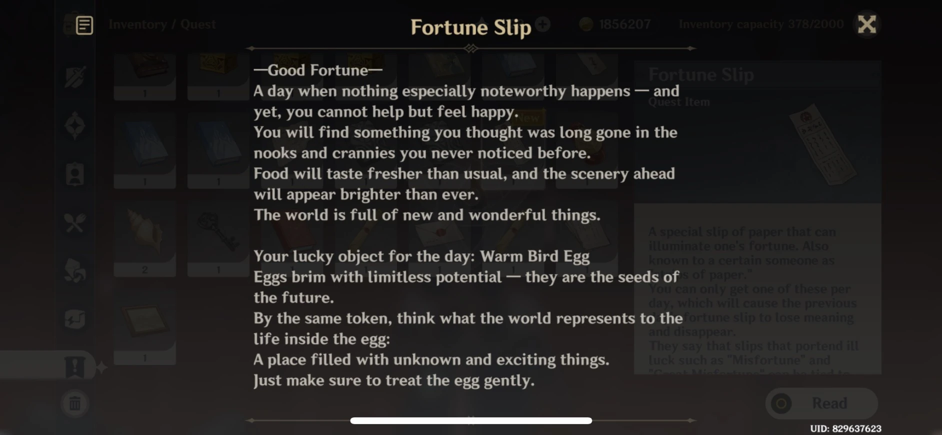 Huh? GOOD fortune? | Fandom