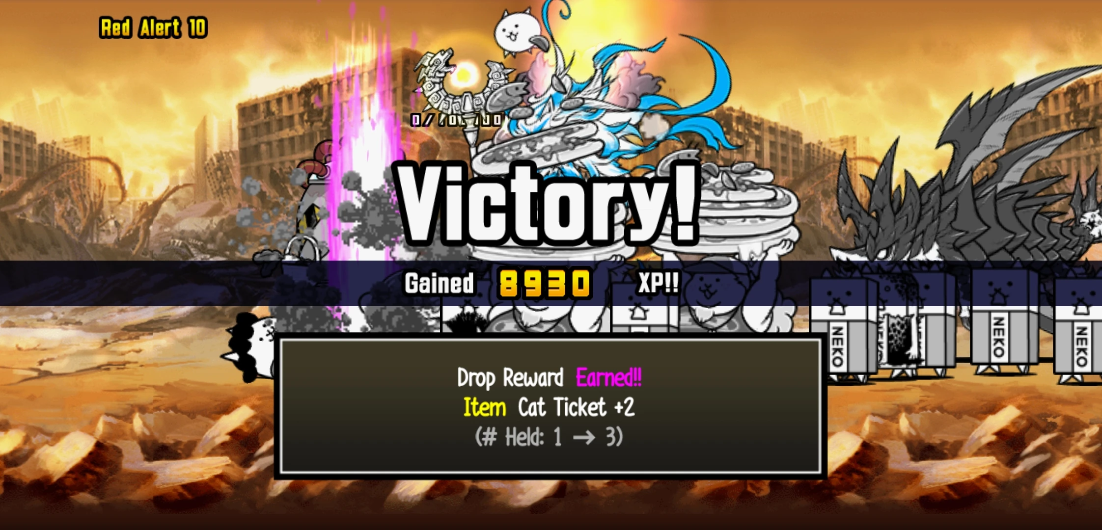 red alert lvl 10 cleared | Fandom