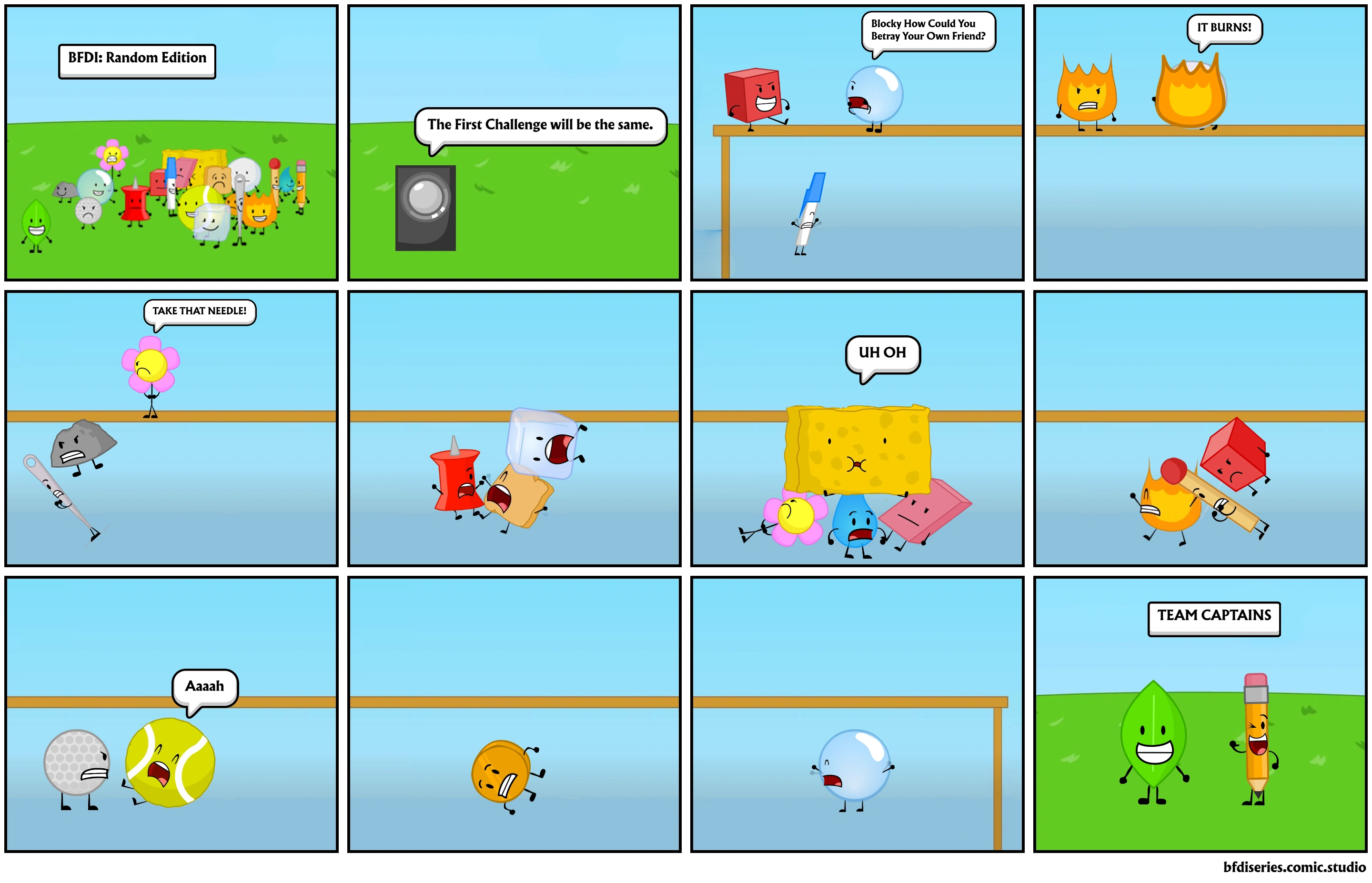 BFDI Randomized Episode 1 Part A/B | Fandom