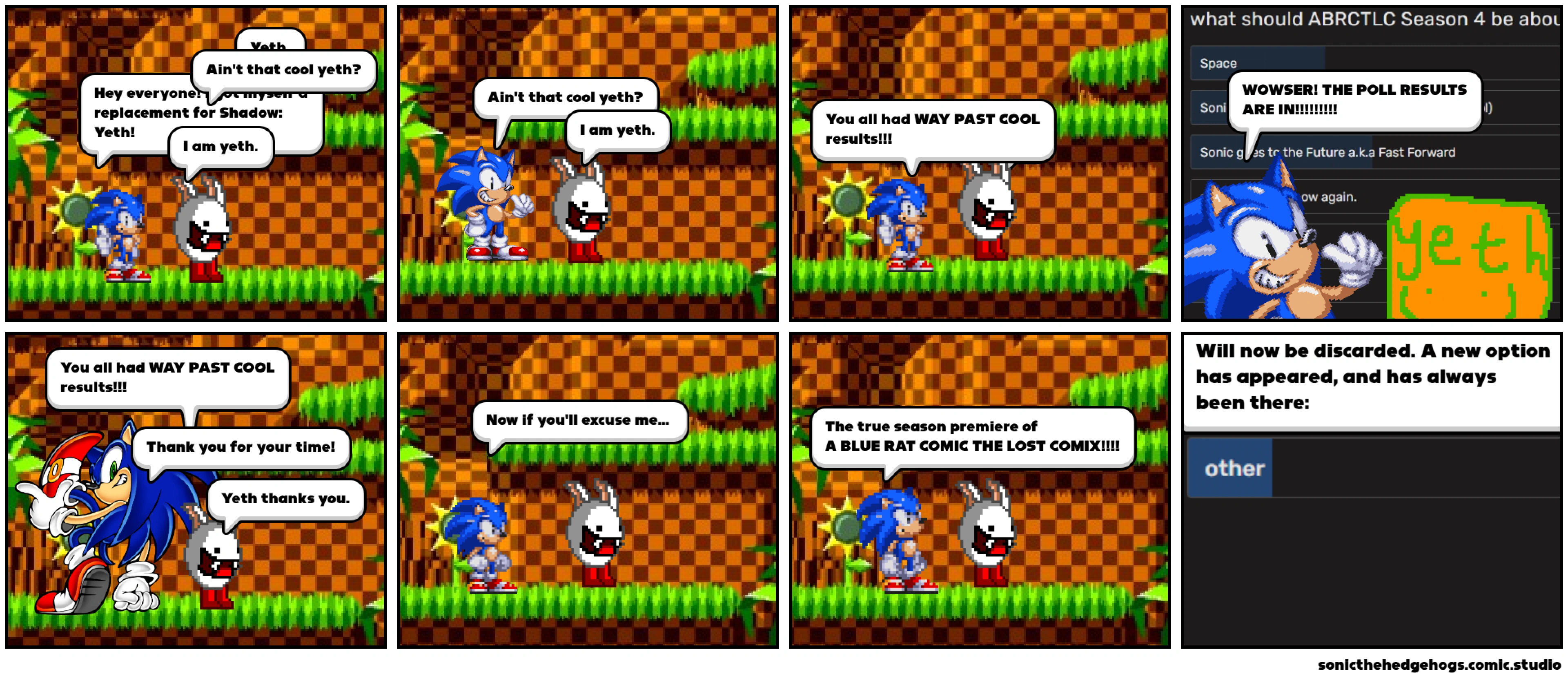 a blue rat comic the lost comix 46: poll results. | Fandom