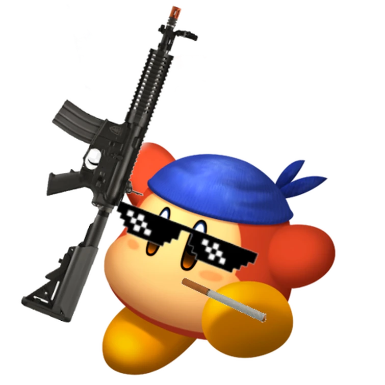 If Bandana Waddle Dee had a gun... | Fandom