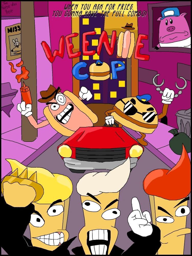 Weenie Cop in Weiners don't use drugs! Movie Poster | Fandom