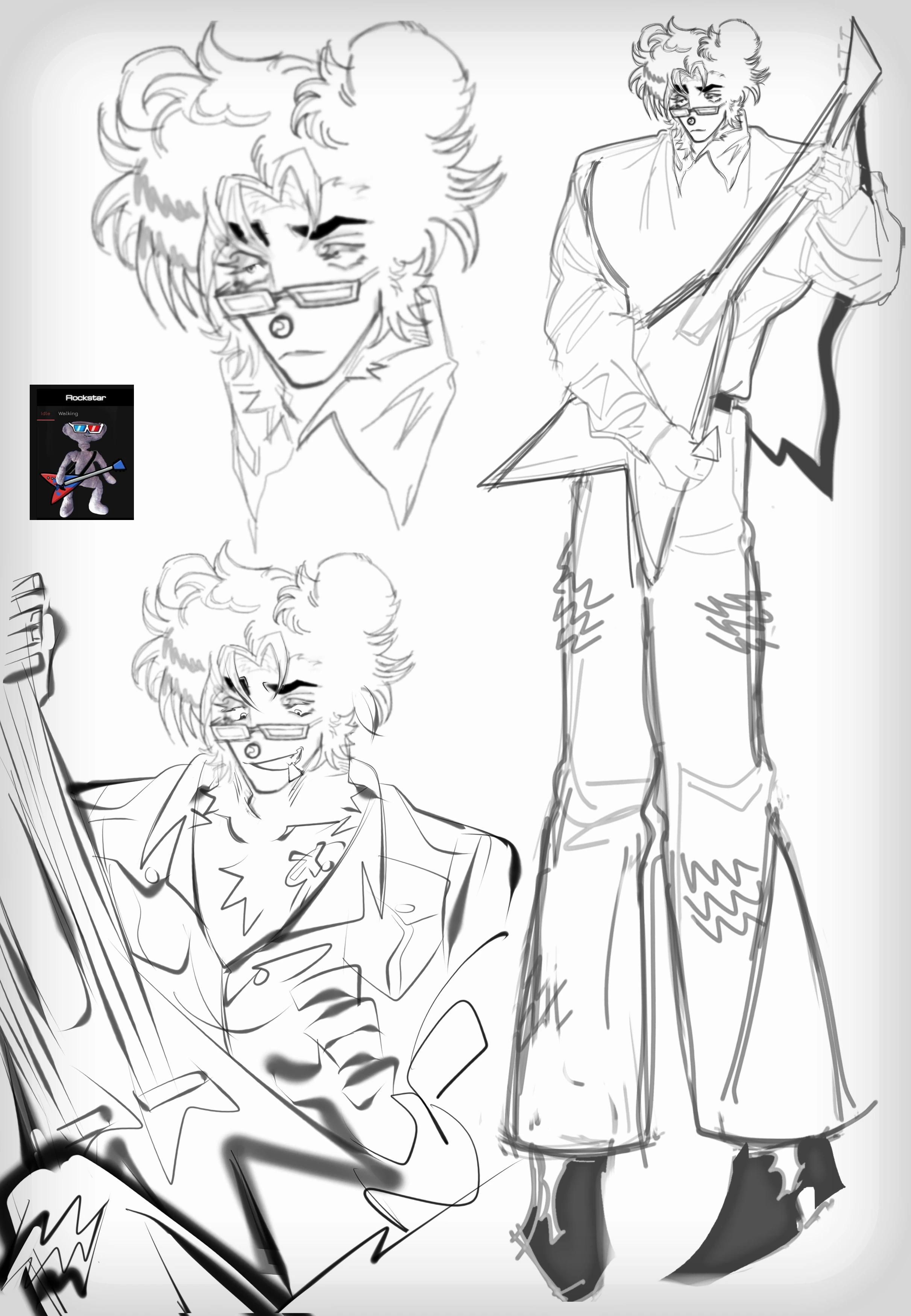 rOck StAr (redrawing) | Fandom