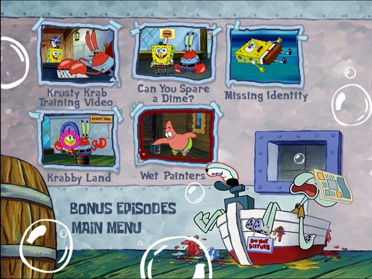 What do you think is the best SpongeBob DVD menu screen? | Fandom