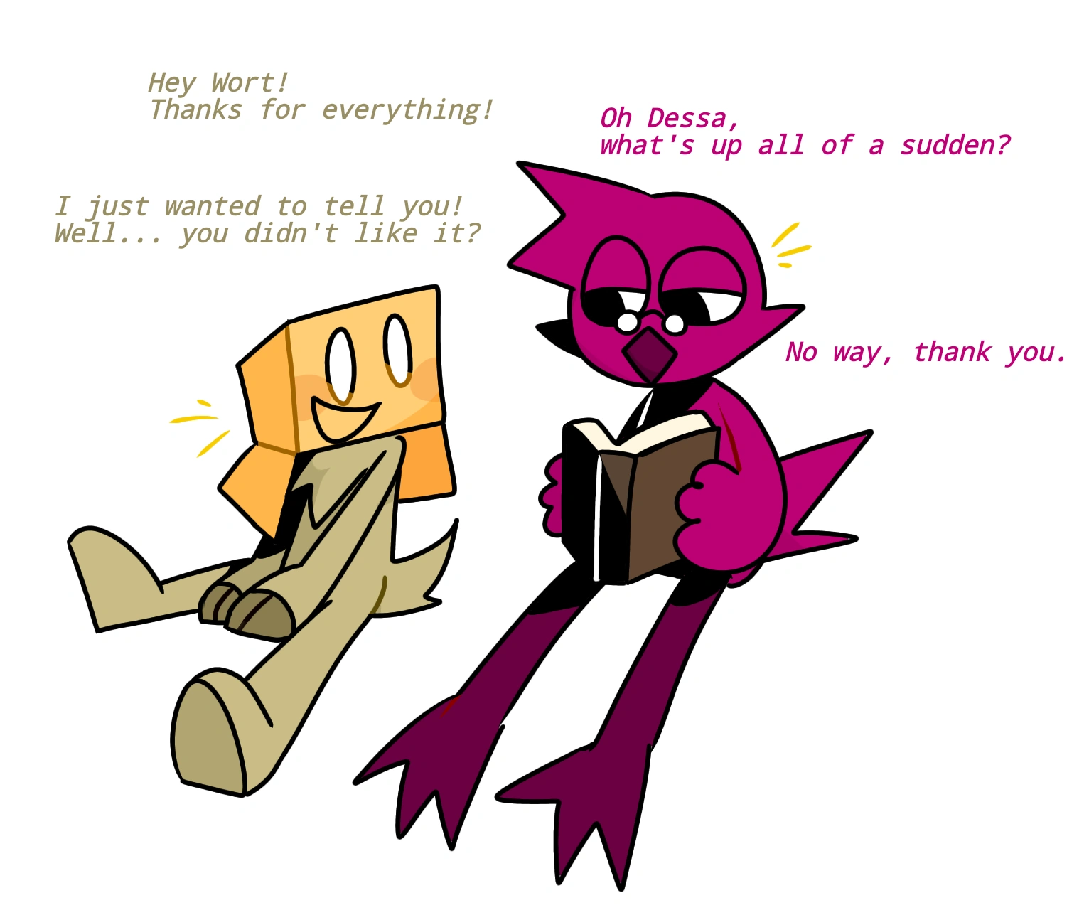 Wort and Dessa | Fandom