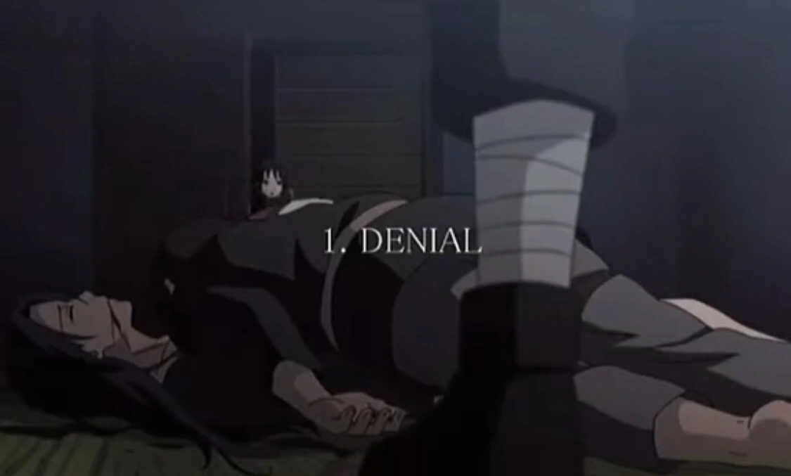 Sasuke 5 stages of grief | Fandom