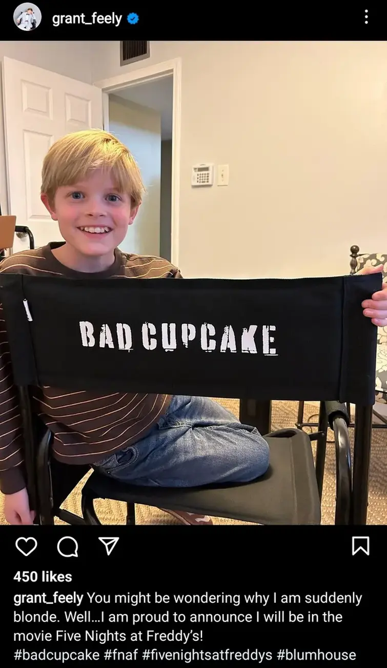 Grant Freely is revealed to be playing someone in the movie! | Fandom