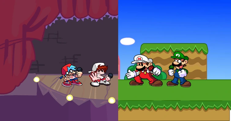 FNF : Cross Console Clash [Chris Genderswap & BF {VS} Mario & Luigi] | Fandom