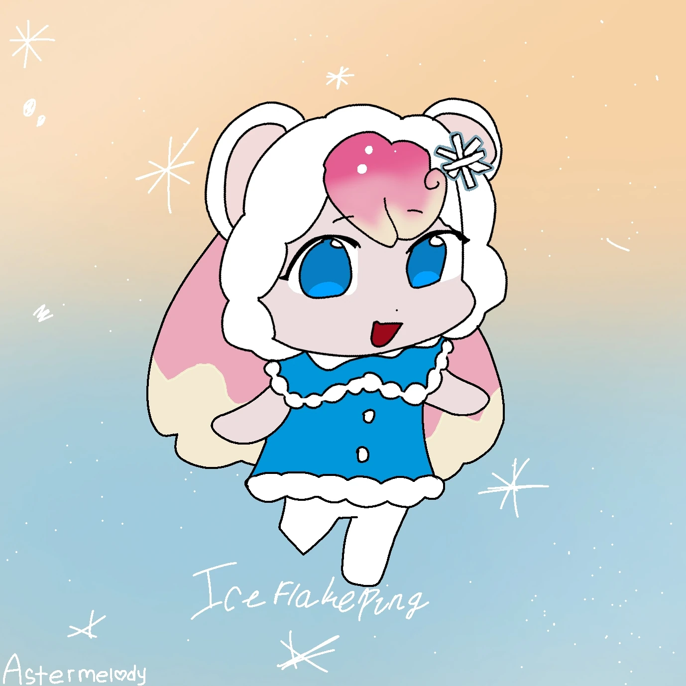 Iceflakeping drawing! | Fandom