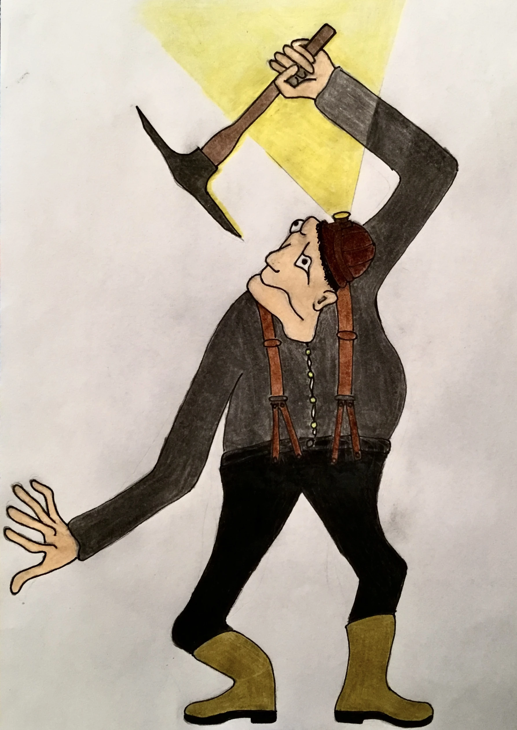 Here is another of my OC monster designs for Little Nightmares. I call ...