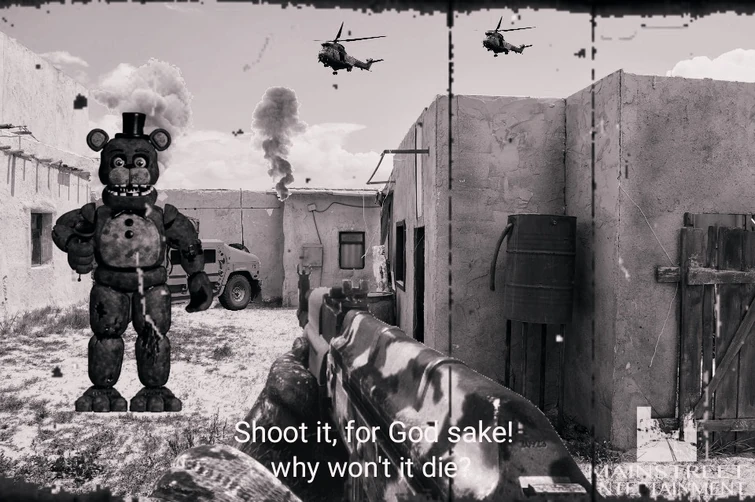 Freddy after getting deployed in the war of Afghanistan. | Fandom