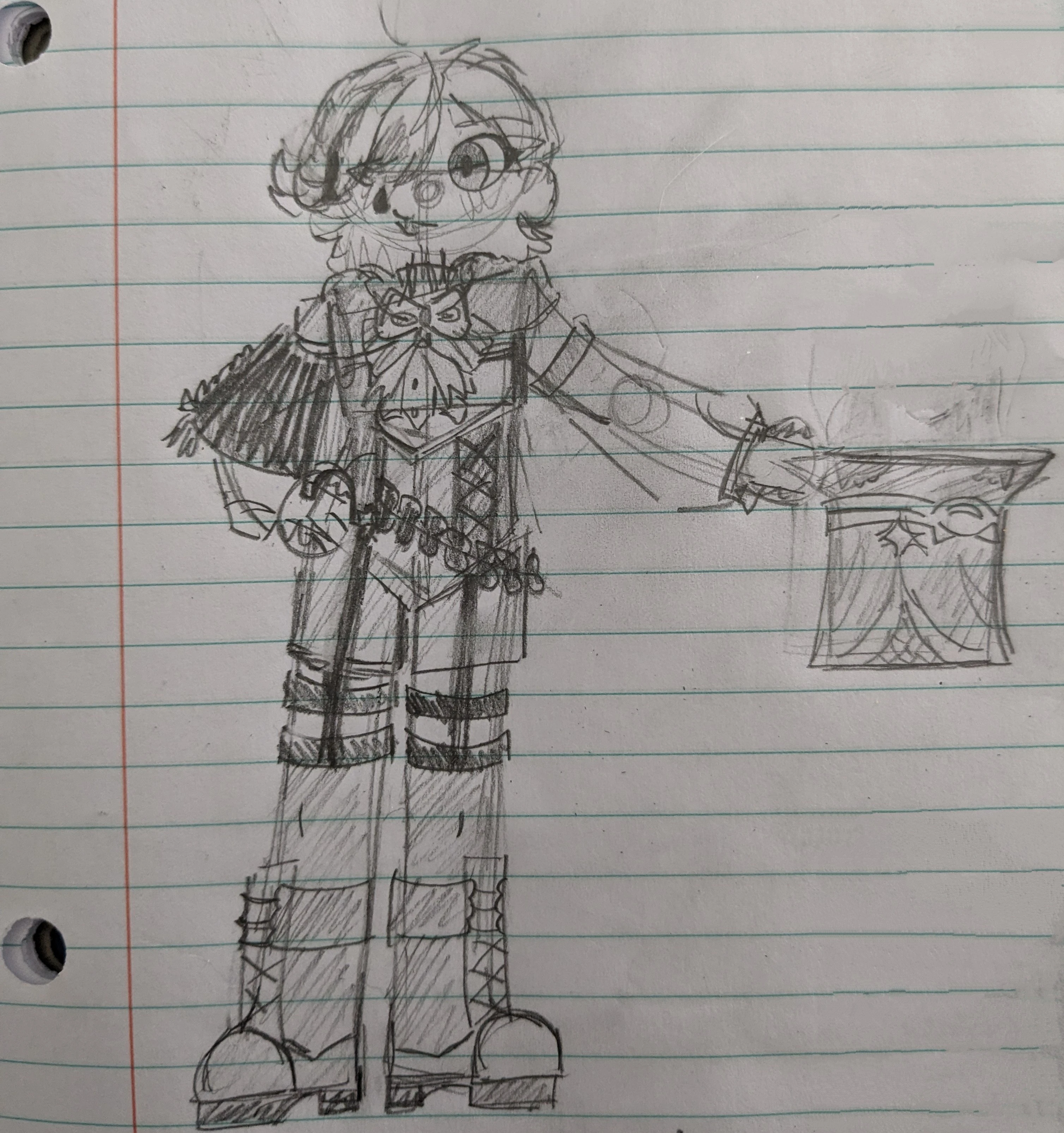 Drawing Every Genshin Character (Day 11: Lyney) | Fandom