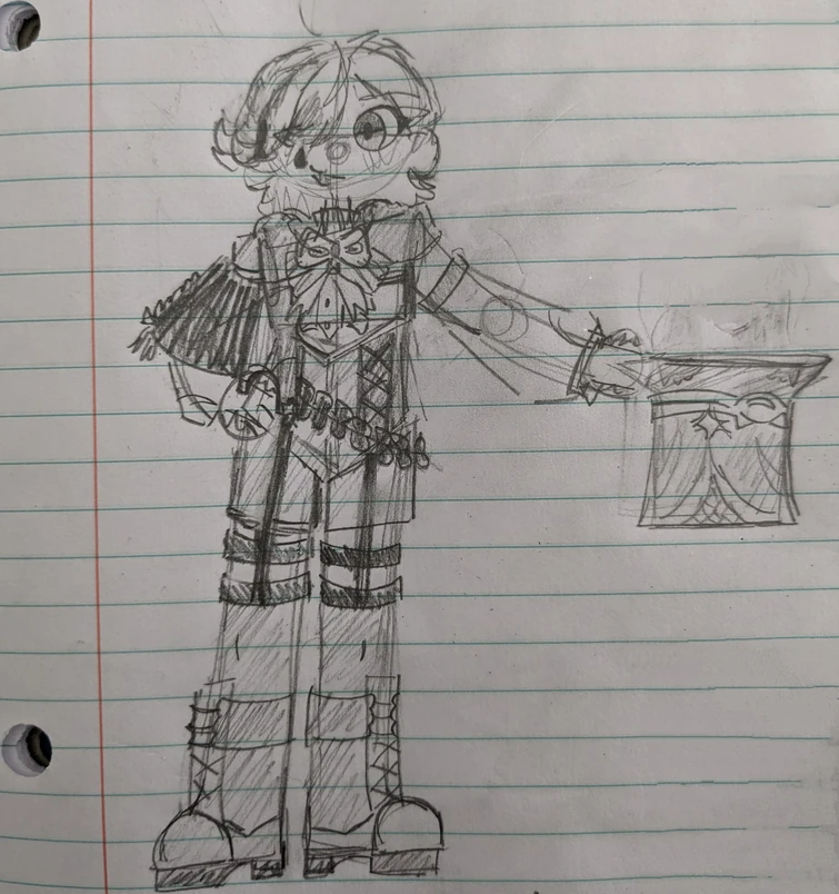 Drawing Every Genshin Character (Day 11: Lyney) | Fandom