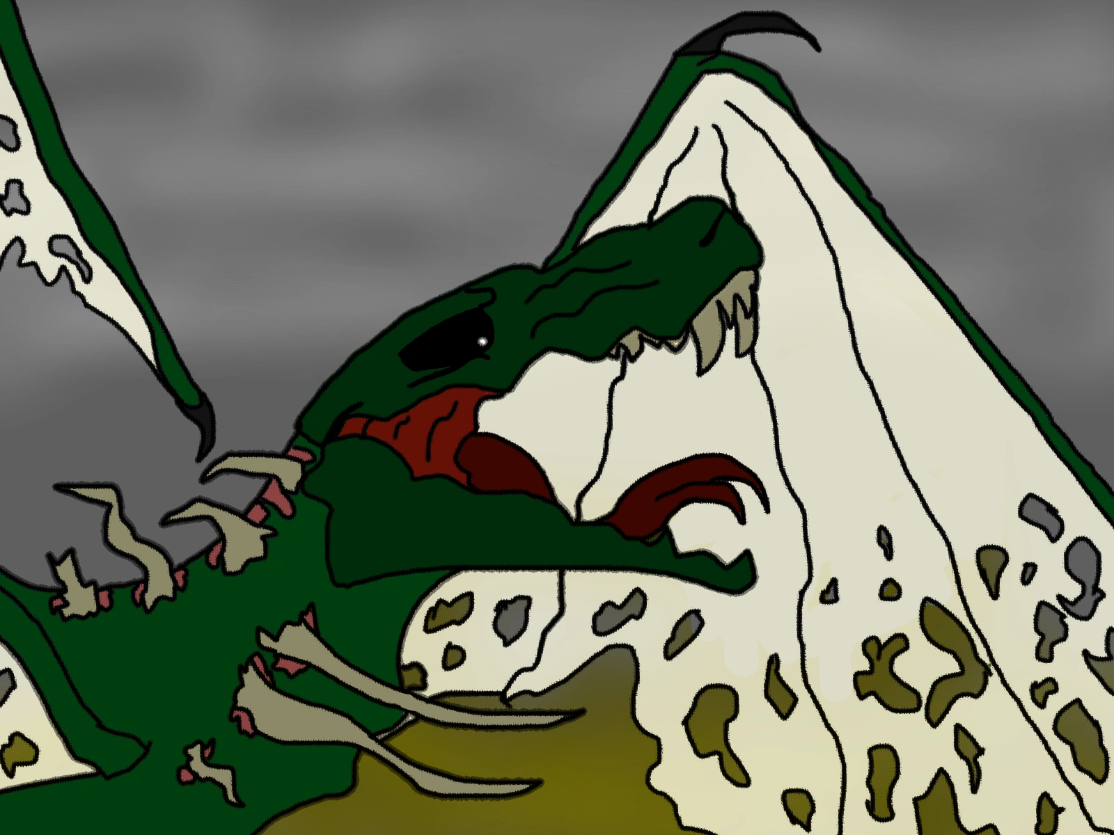 ayo i just did a art thing were i make COS creatures as dragons | Fandom