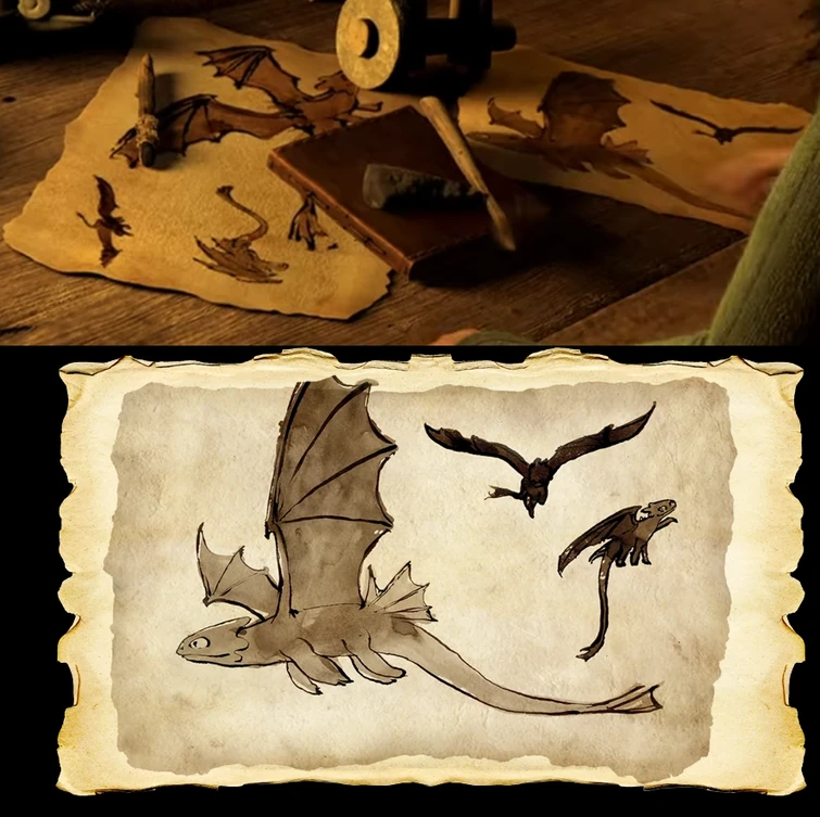 All of Hiccup's drawings | Fandom