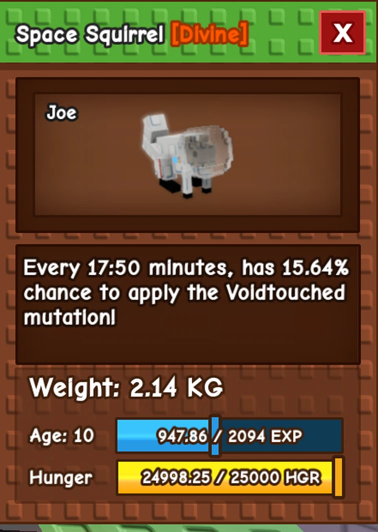 trading space squirrel | Fandom