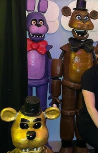 might be planning on making a life-sized puppet of a fnaf character ...