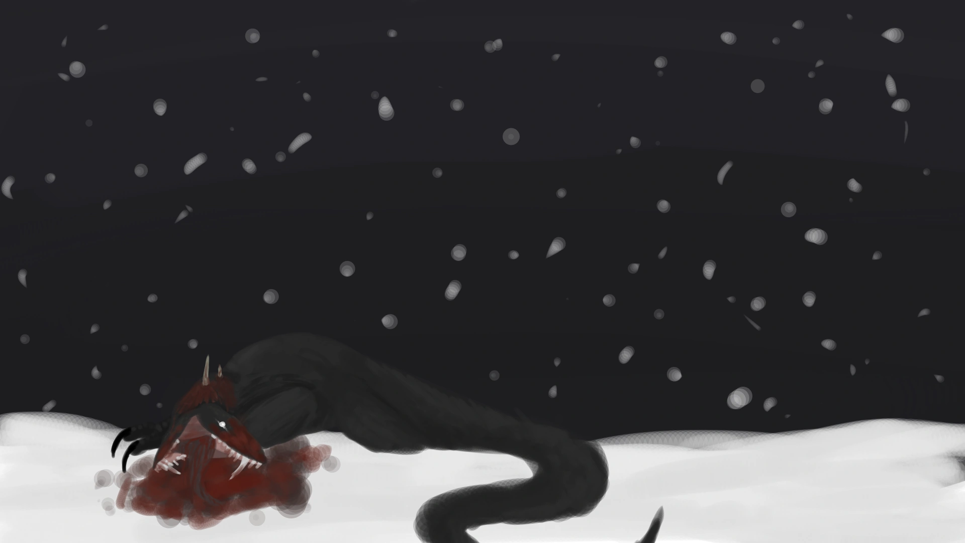 Finished it (gore warning) | Fandom