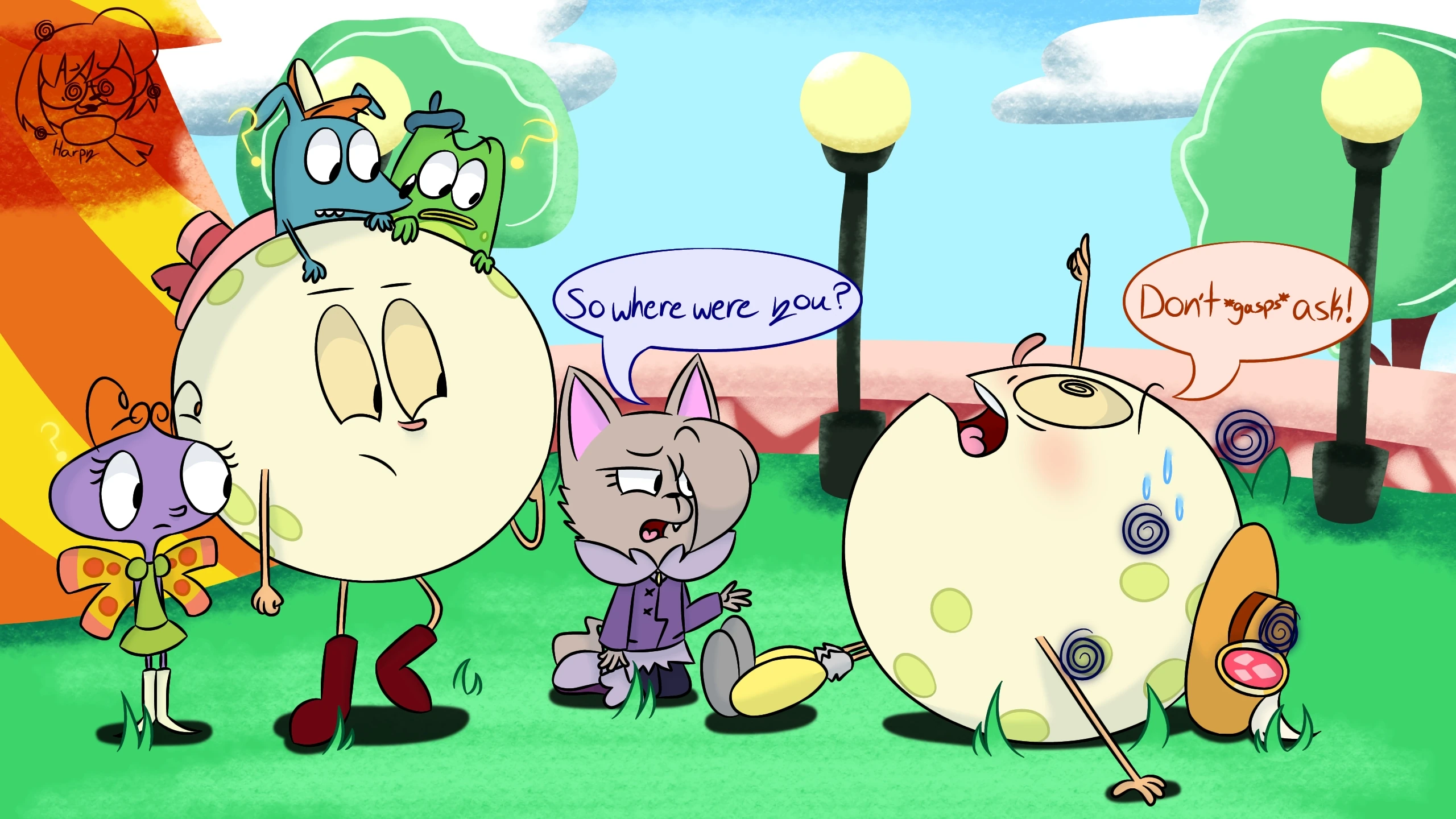 Imagine imitating Luna... only to get yourself lost... | Fandom