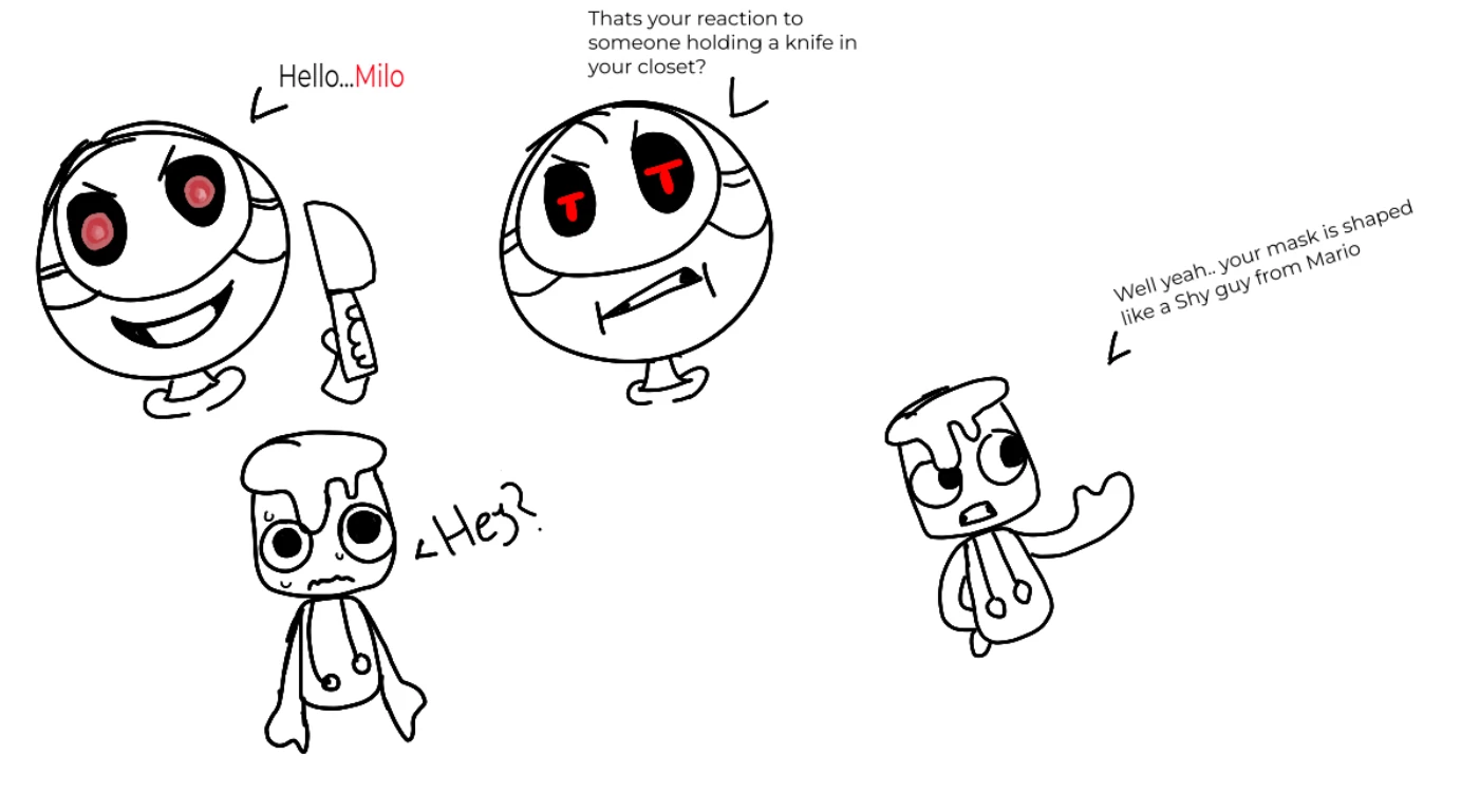 Milo meeting his TRUE toon handler WIP | Fandom