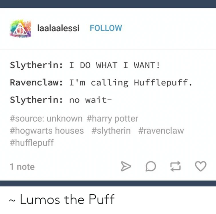 Okay so Slytherin x Hufflepuff is my new obsession | Fandom
