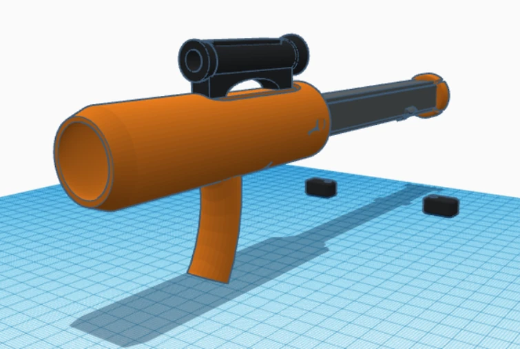 Whisper's Original Wispon 3D print beginning | Fandom
