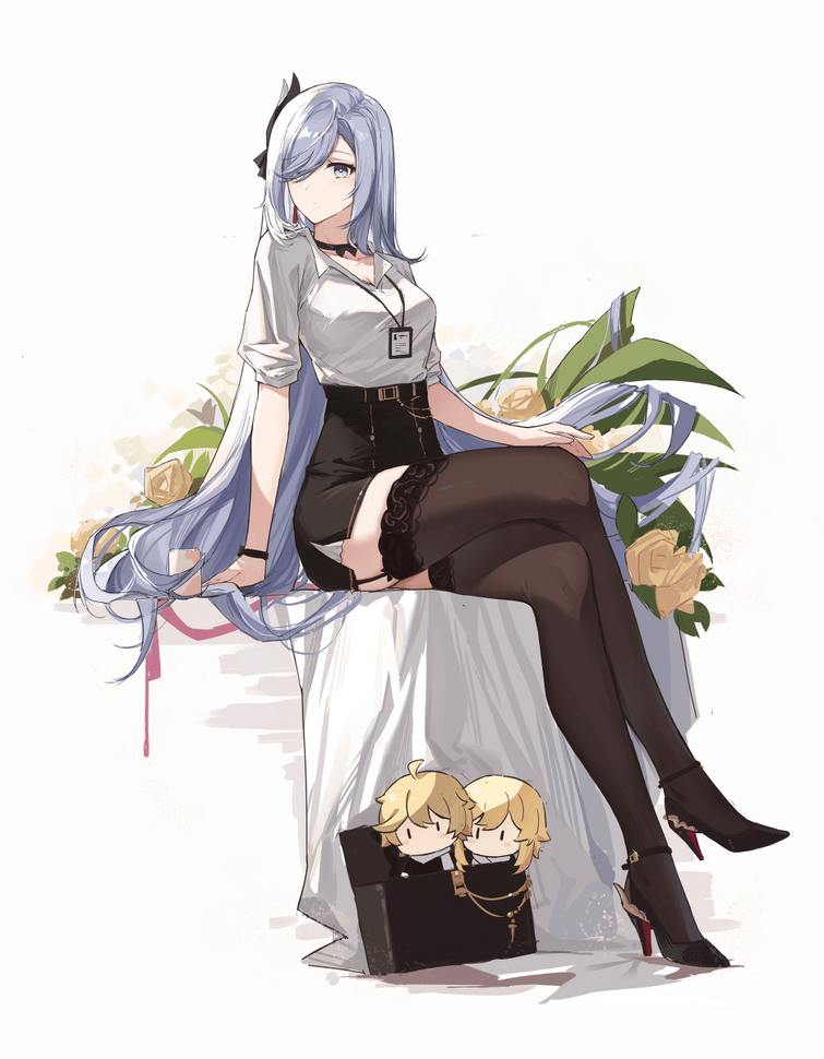 Yet another meme found on HoYoLAB + Art not from me | Fandom