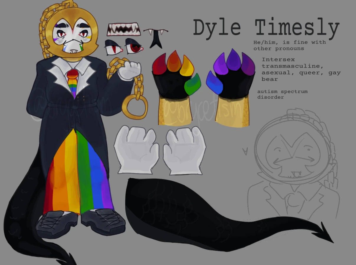 Dyle reference sheet | Fandom