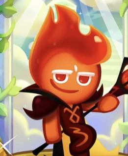 playing cookie run puzzle world because fire spirit was on it | Fandom