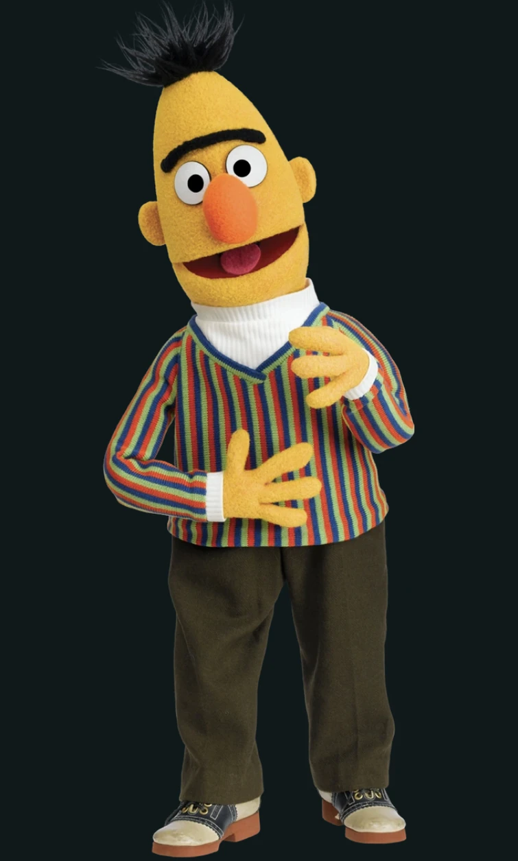 Does Human Junior look like Bert from Sesame Street? | Fandom