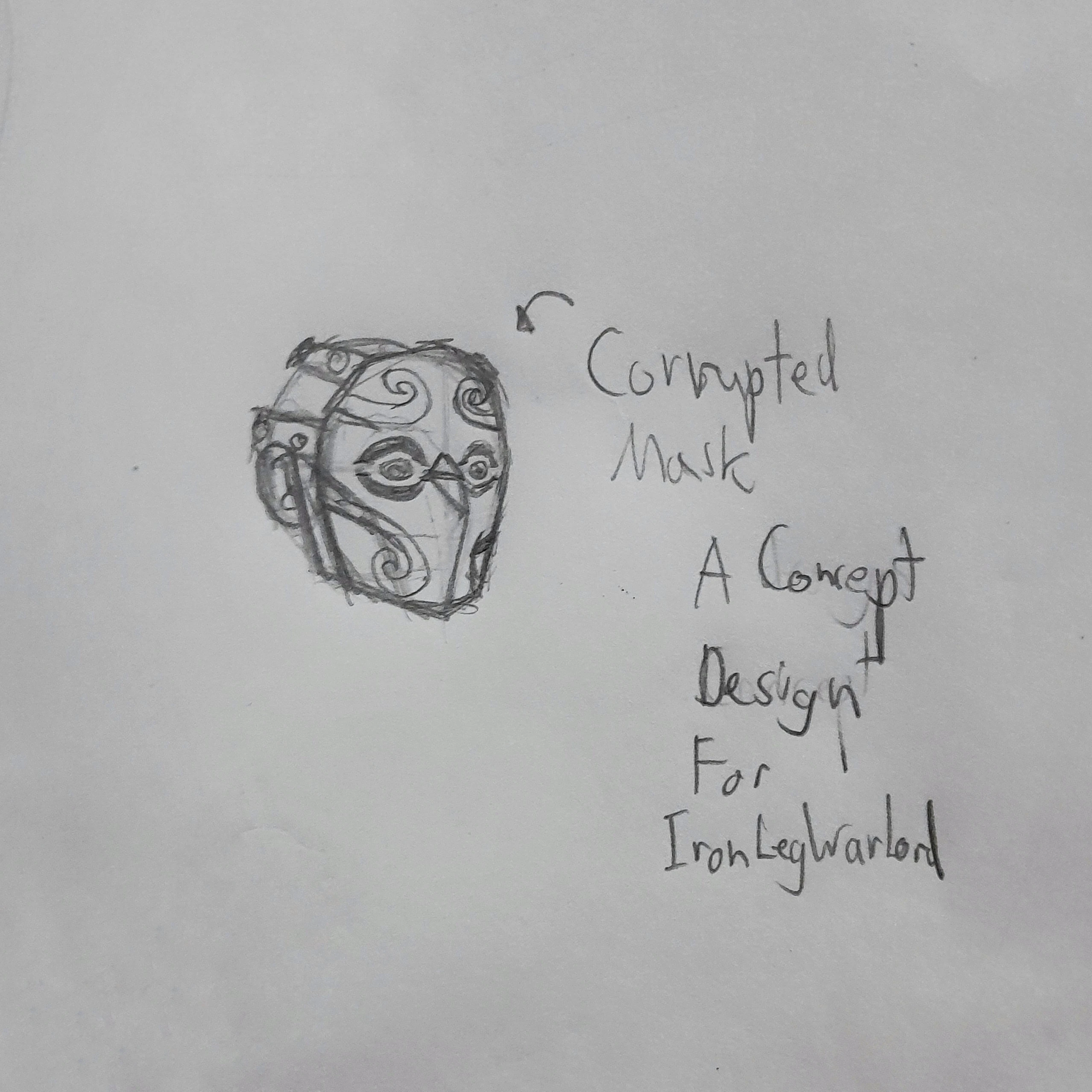 Corrupted Faction Mask Concept Design for IronLegWarlord | Fandom