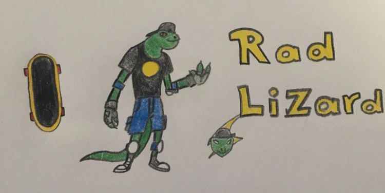 My Next Crash Bandicoot Character: Rad Lizard | Fandom