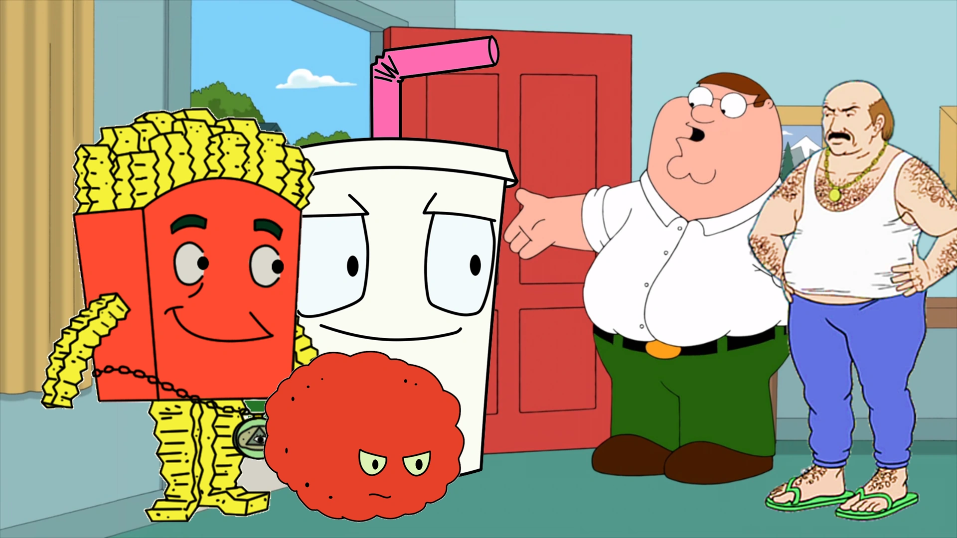 Peter Griffin at the Door Meme | Fandom
