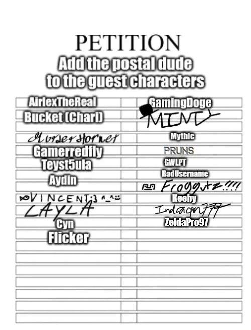 Hi there, would you like to sign my petition? | Fandom