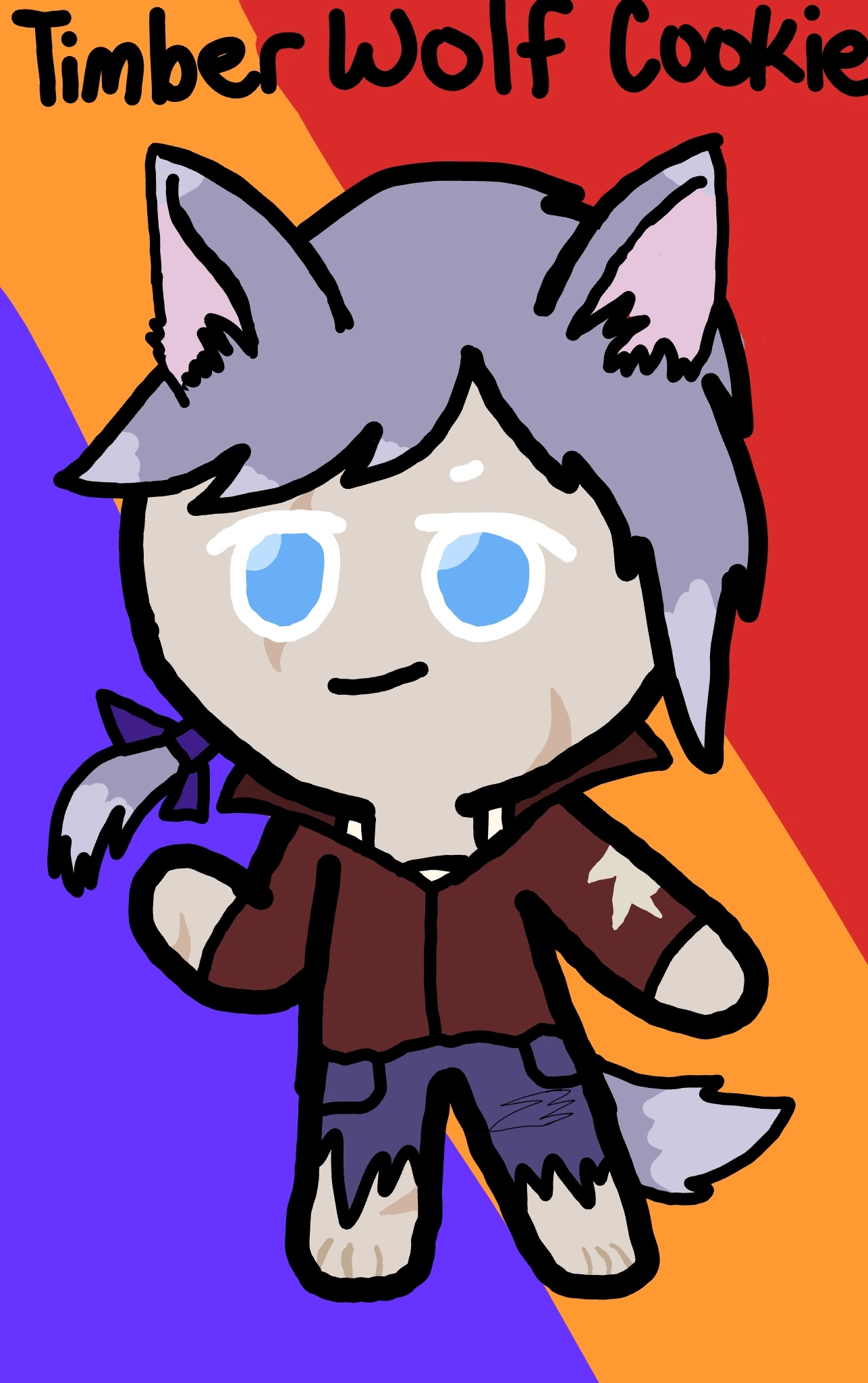 i'm done drawing timber wolf's werewolf form! | Fandom