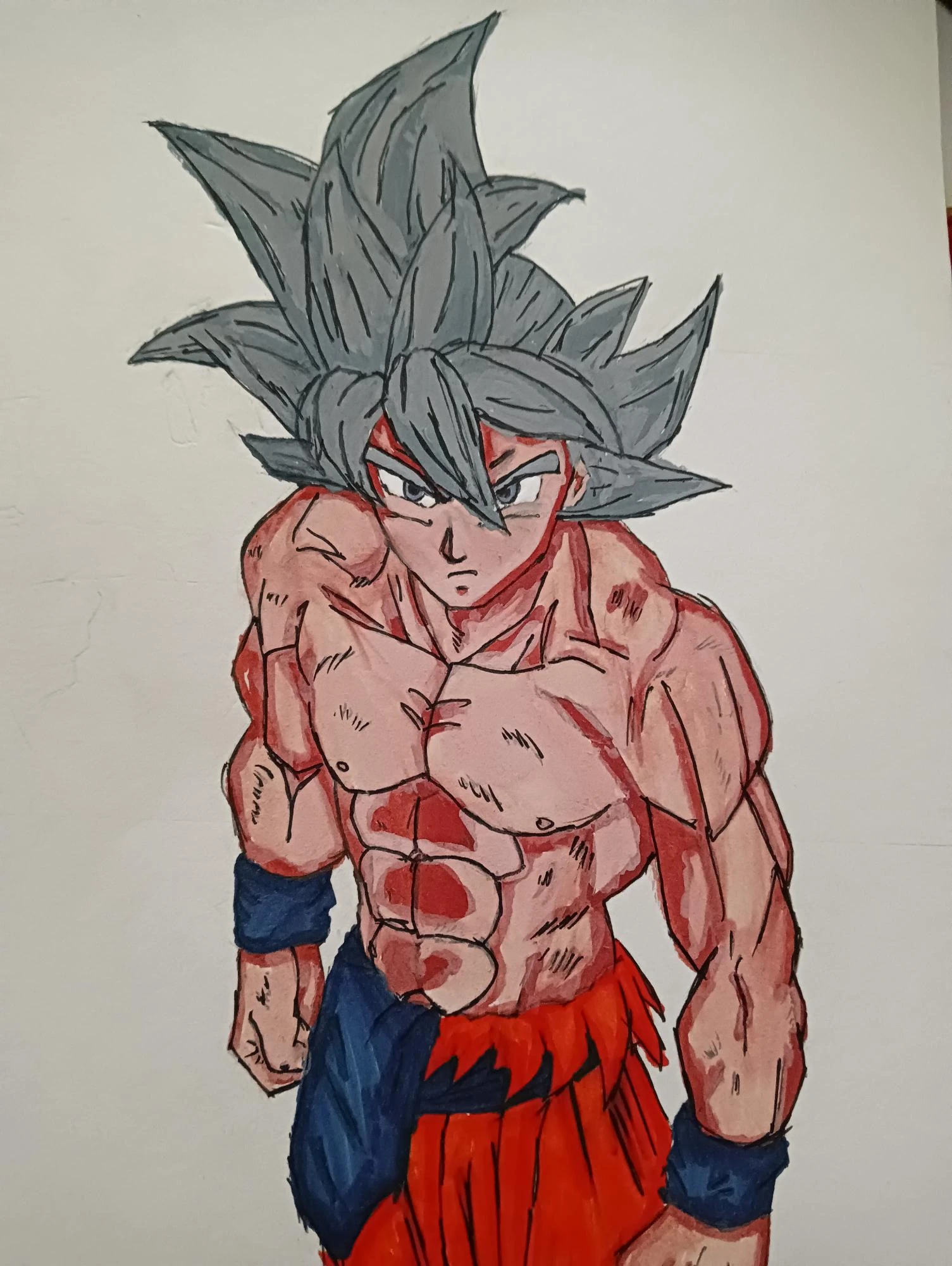 Goku mui manga style | Fandom