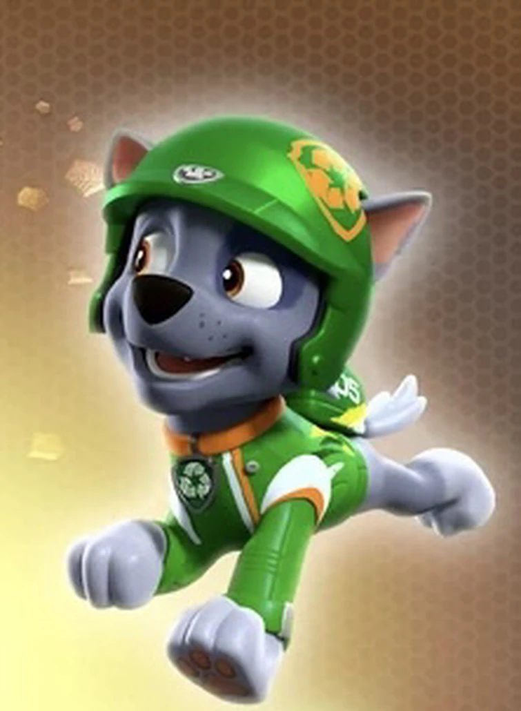 Rescue wheels Rocky in brown background | Fandom