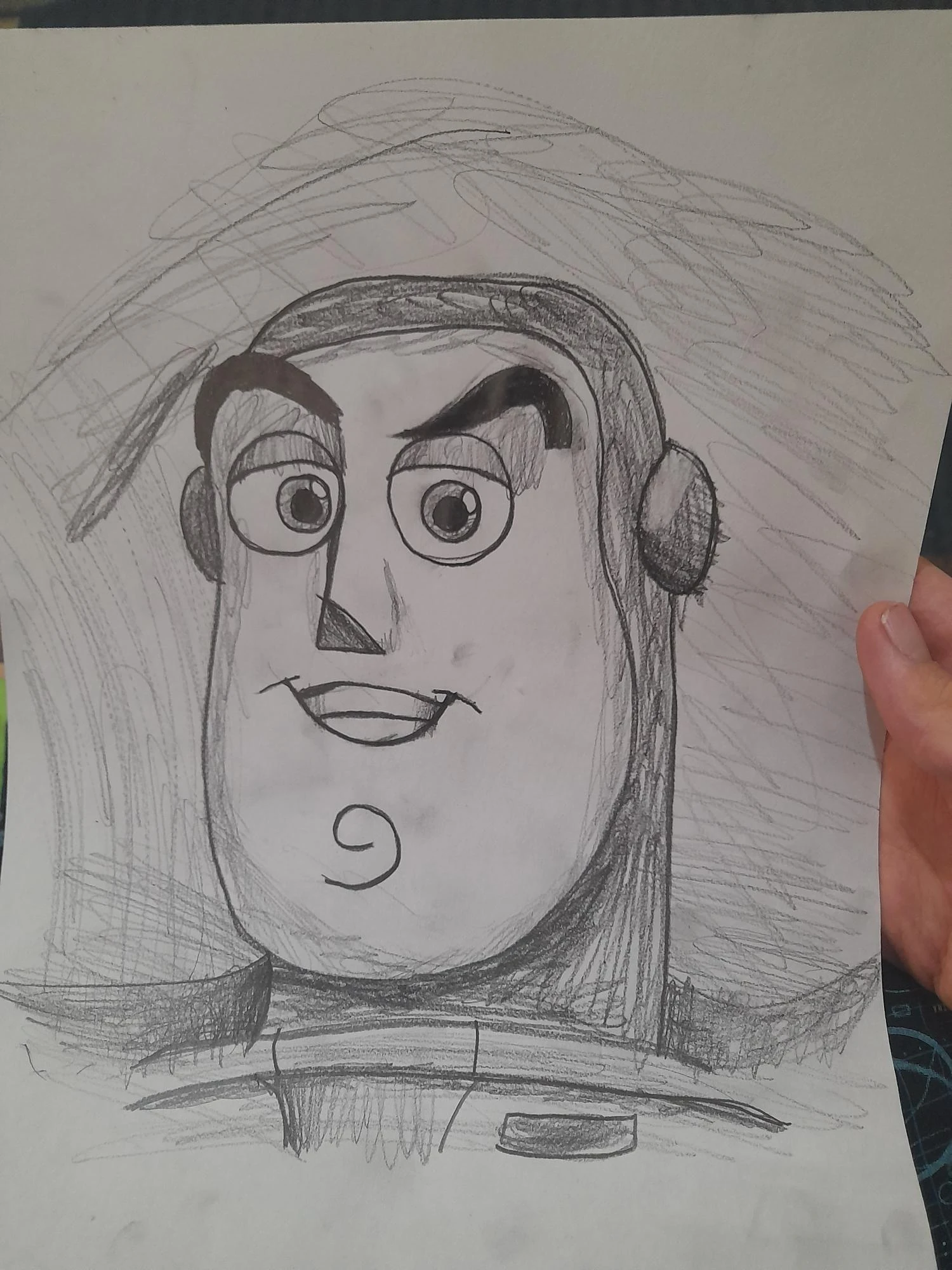 My updated sketch of Buzz | Fandom