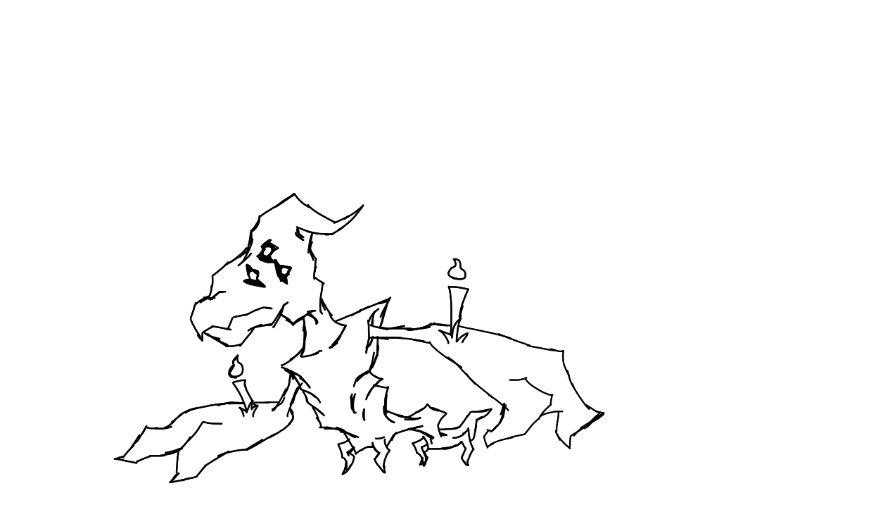 pinwheel creature concept, sketch 2 | Fandom
