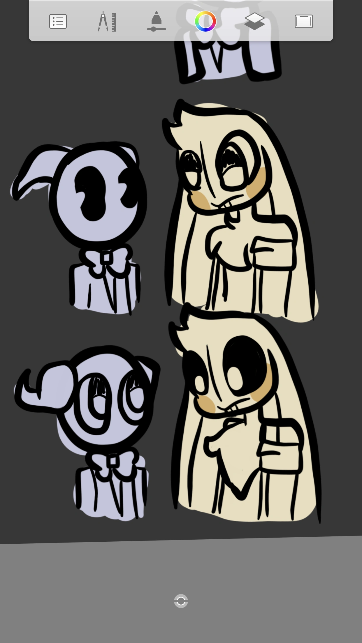 They switched eyeballs over time | Fandom
