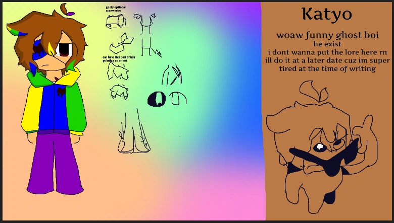 wip of goofy ref sheet | Fandom