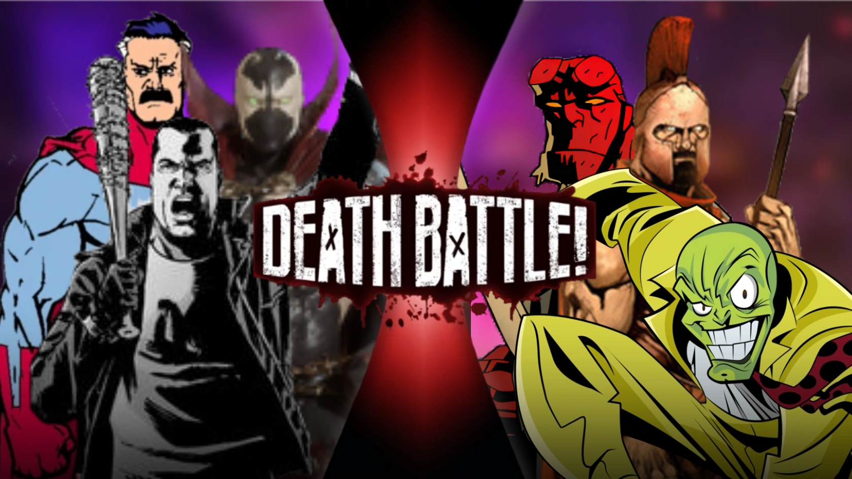 Image VS Dark Horse (Spawn, Omni-Man and Negan VS Hellboy, The Mask and ...