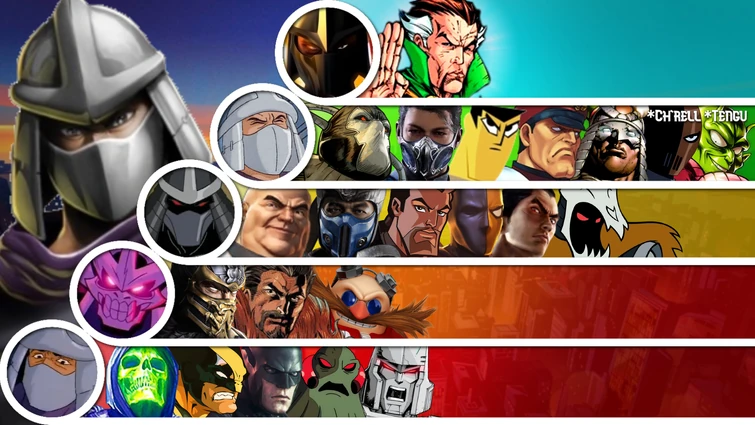 Shredder Matchup Tier List | Fandom